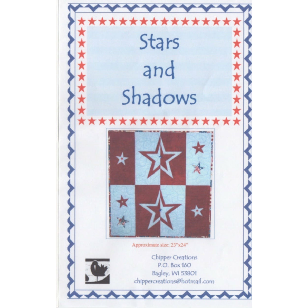 Stars and Shadows Quilt Pattern – Quilts by Barb/Barbz.net